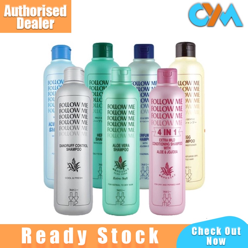 Follow Me Hair Shampoo Perfume / 4 In 1 / Aloe Vera / Egg / Dandruff ...