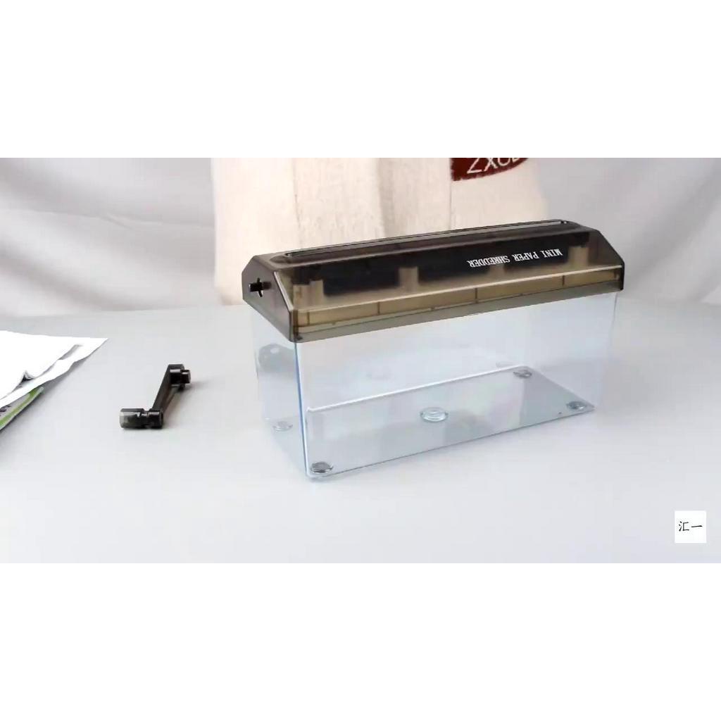 ALX A4 A5 Size Mini Paper Shredder Documents Cutting Machine Manual ...