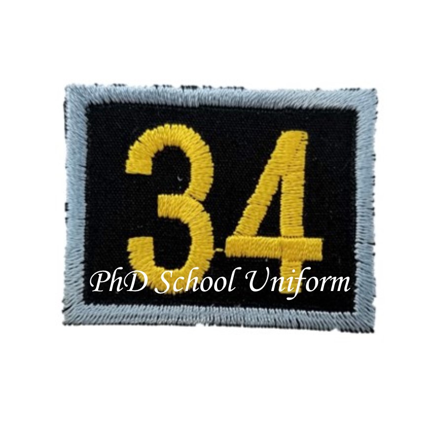 PhD Scout Number No.01-20 & 21-50 Embroidery | Lencana Nombor Pengakap ...
