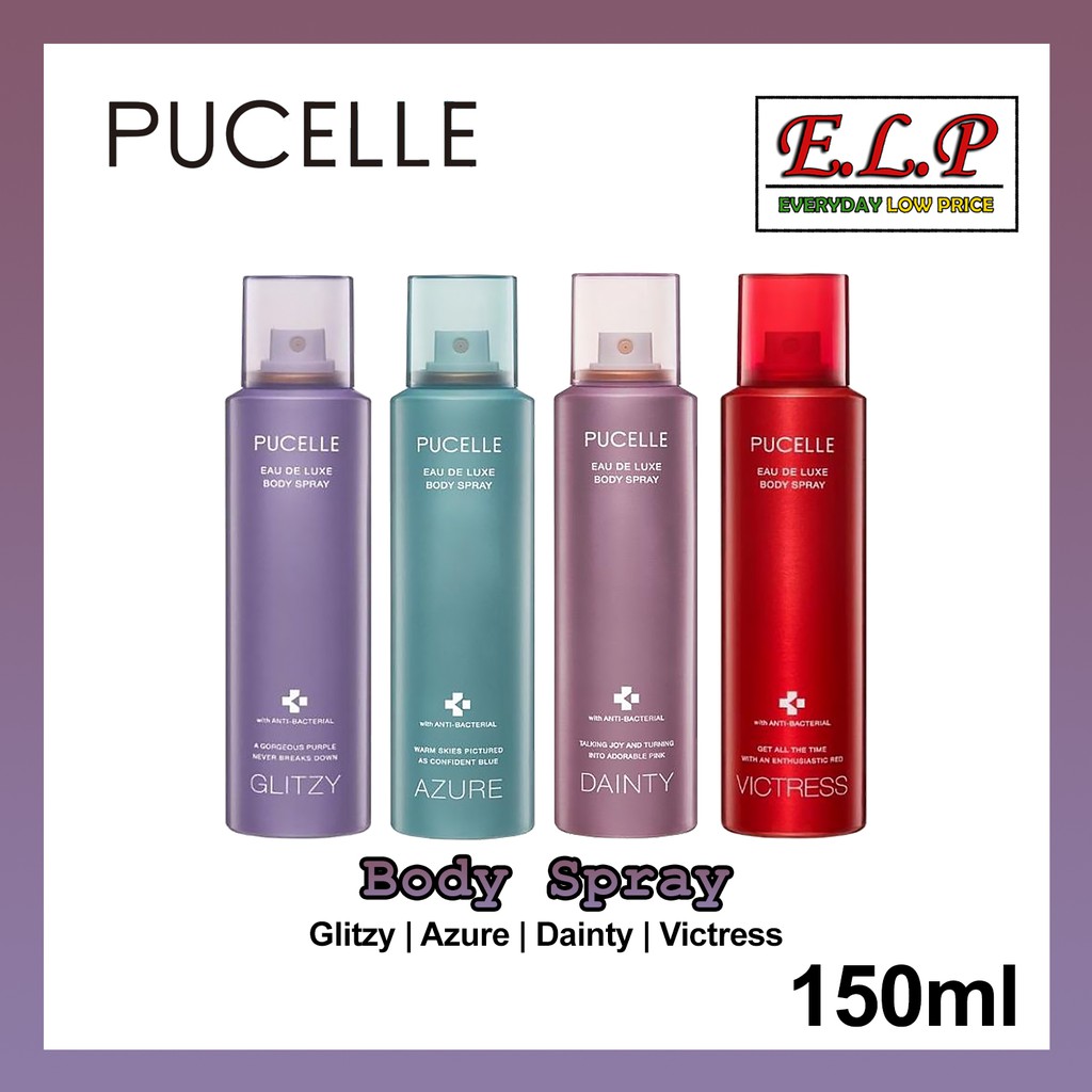 Pucelle Eau De Luxe Body Spray 150ml | Shopee Malaysia