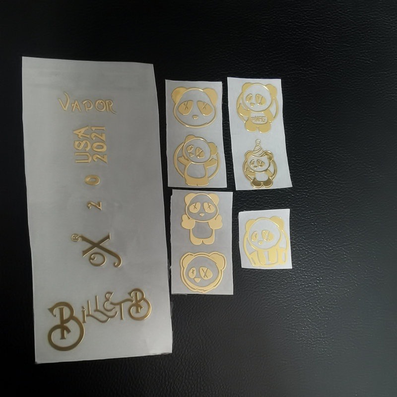 Ready stock Billet Box vapor and wick'D metal stickers for BB Billet ...