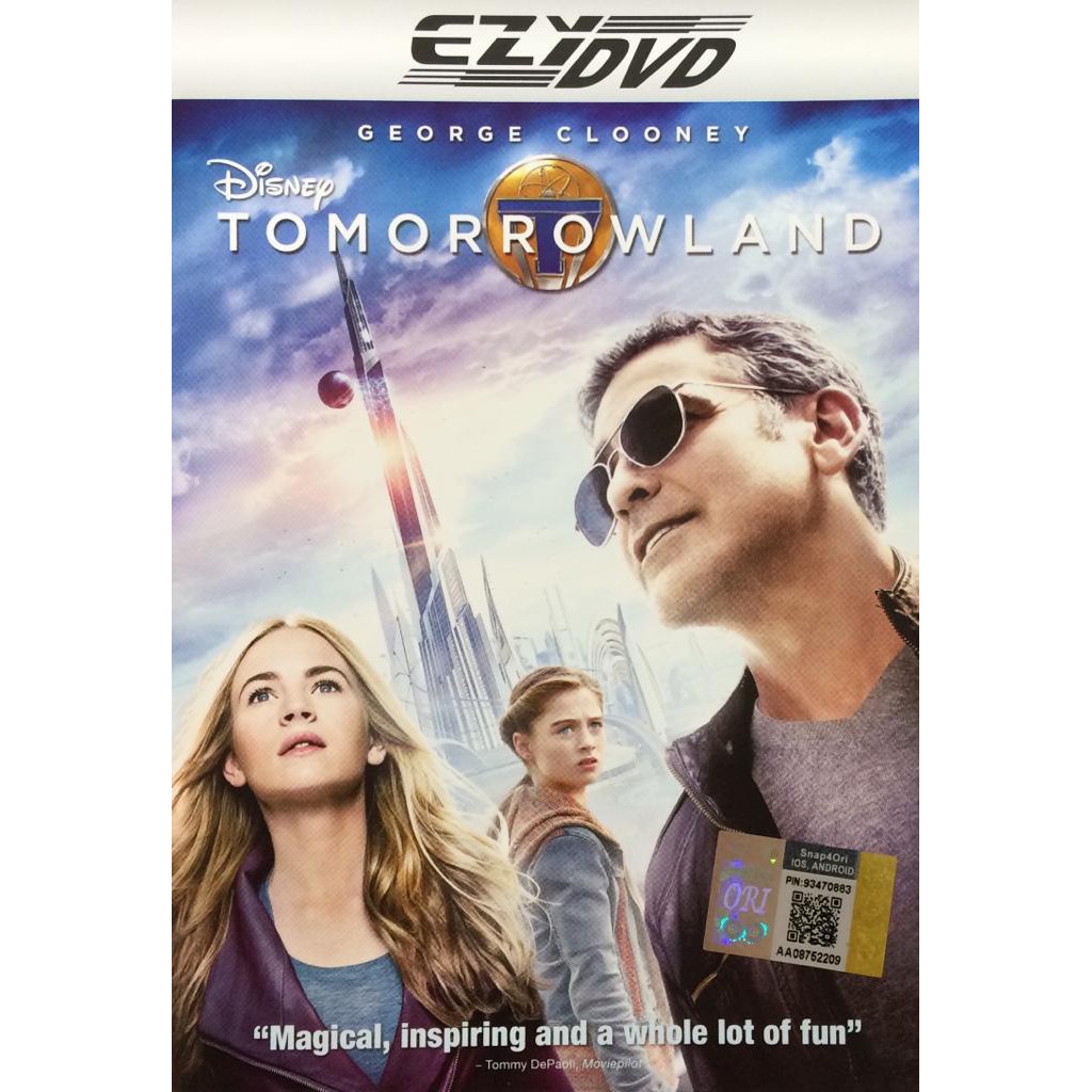 English Movie Tomorrowland (DVD) (2015) | Shopee Malaysia