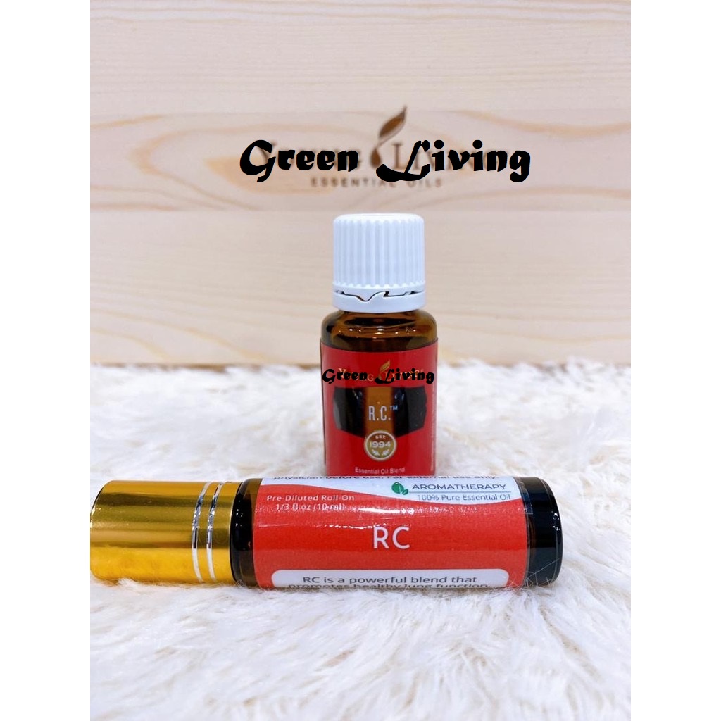 RC Roll On Essential Oil Blend - RC Pre Diluted Roll On 10ml Sinusitis ...