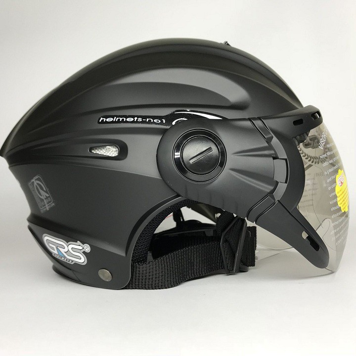 Grs half-head helmet A737k (Can choose color) | Shopee Malaysia