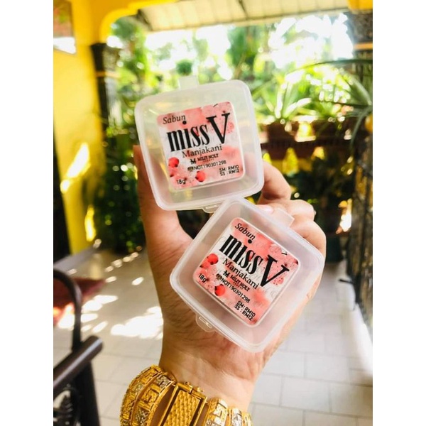 Sabun Miss V Manjakani by Milly Noly (clear stok pack lama) | Shopee ...