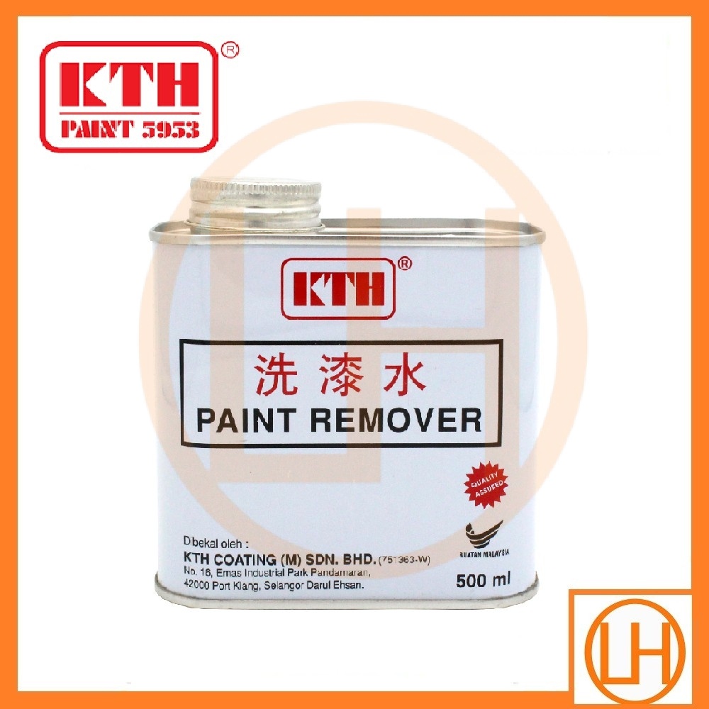 KTH Paint Remover for Wood and Metal - 500ml / KTH Keluar Cat untuk ...