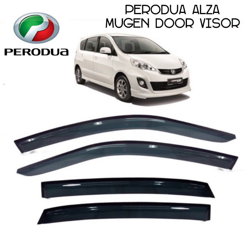 Perodua Alza Door Visor Air Press Mugen Style Injection | Shopee Malaysia