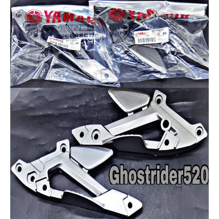 FOOTREST BRACKET REAR BELAKANG RXZ CATALYZER PEMIJAK KAKI BESI ORIGINAL ...