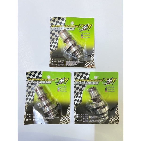 ESR RACING CAMSHAFT LAGENDA SRL115 FI ESR1 ESR2 ESR3 | Shopee Malaysia