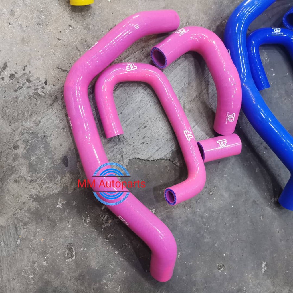 SILICONE 5LAYER RADIATOR HOSE FULL SET ORIGINAL TF THAILAND - PERODUA ...
