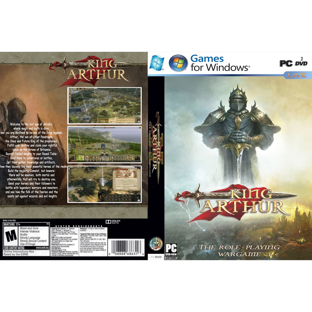 King Arthur - The Role-playing Wargame PC GAME [Offline INSTALLATION ...