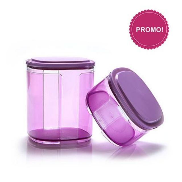 Tupperware Window Canister set of 2 | Shopee Malaysia