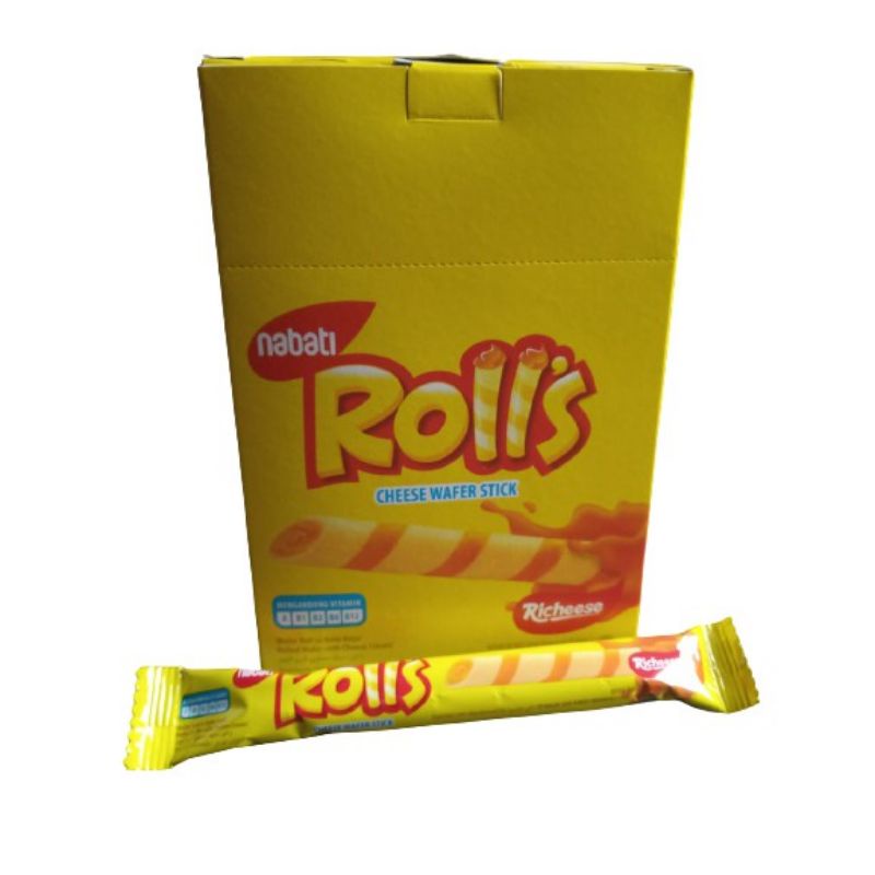 [TKM] Nabati Rolls Wafer Stick 160g (20 Sticks x 8g) | Shopee Malaysia