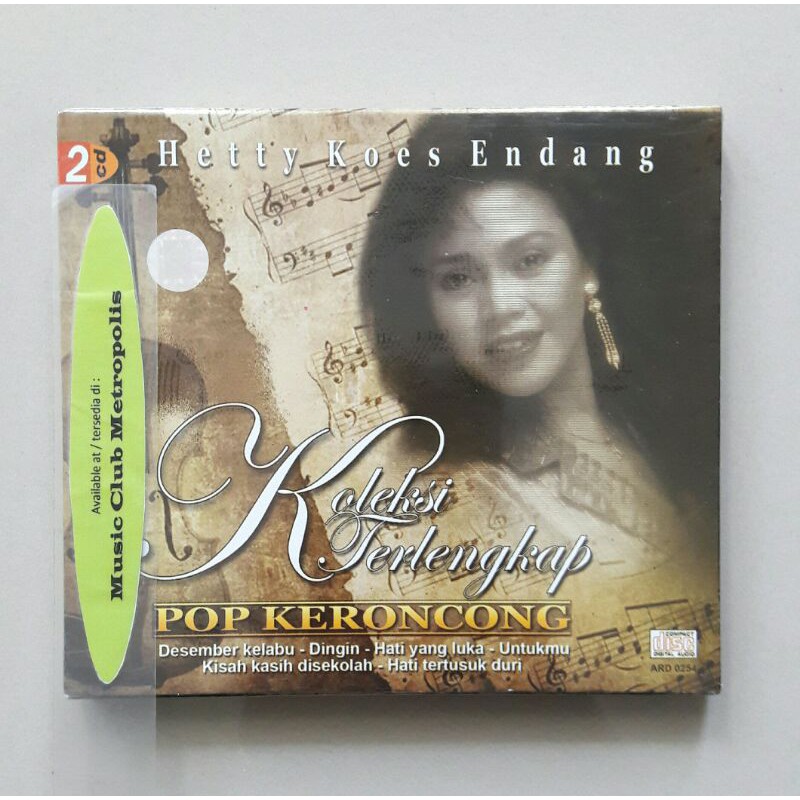 Hetty KOES ENDANG CD - THE MOST COMPLETE COLLECTION POP KERONCONG | Shopee Malaysia