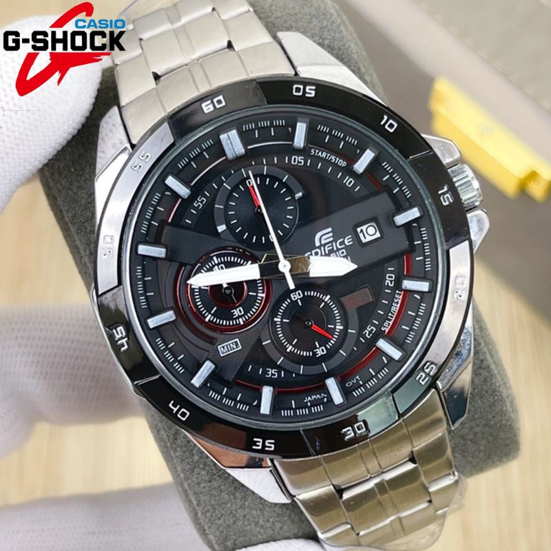 LIMITED OFFER Casio Edifice EFR556 DY Chronograph Stainless Steel ...