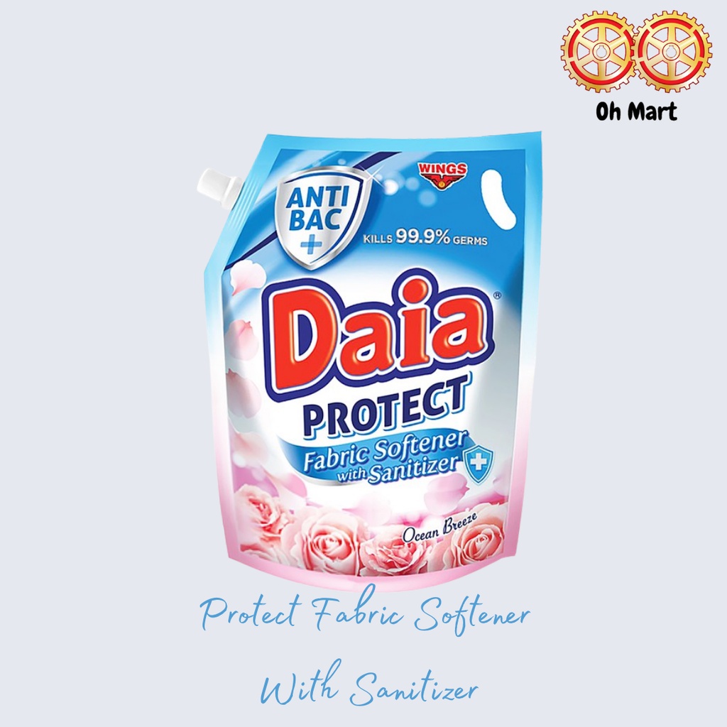 Daia Fabric Softener Refill Pack Assorted Fragrance 1.4/1.8 Litre | Shopee Malaysia