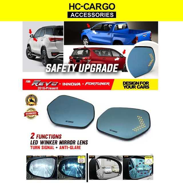 Toyota Revo /Fortuner /Innova 2016 - Present LED Winker Mirror Lens ...