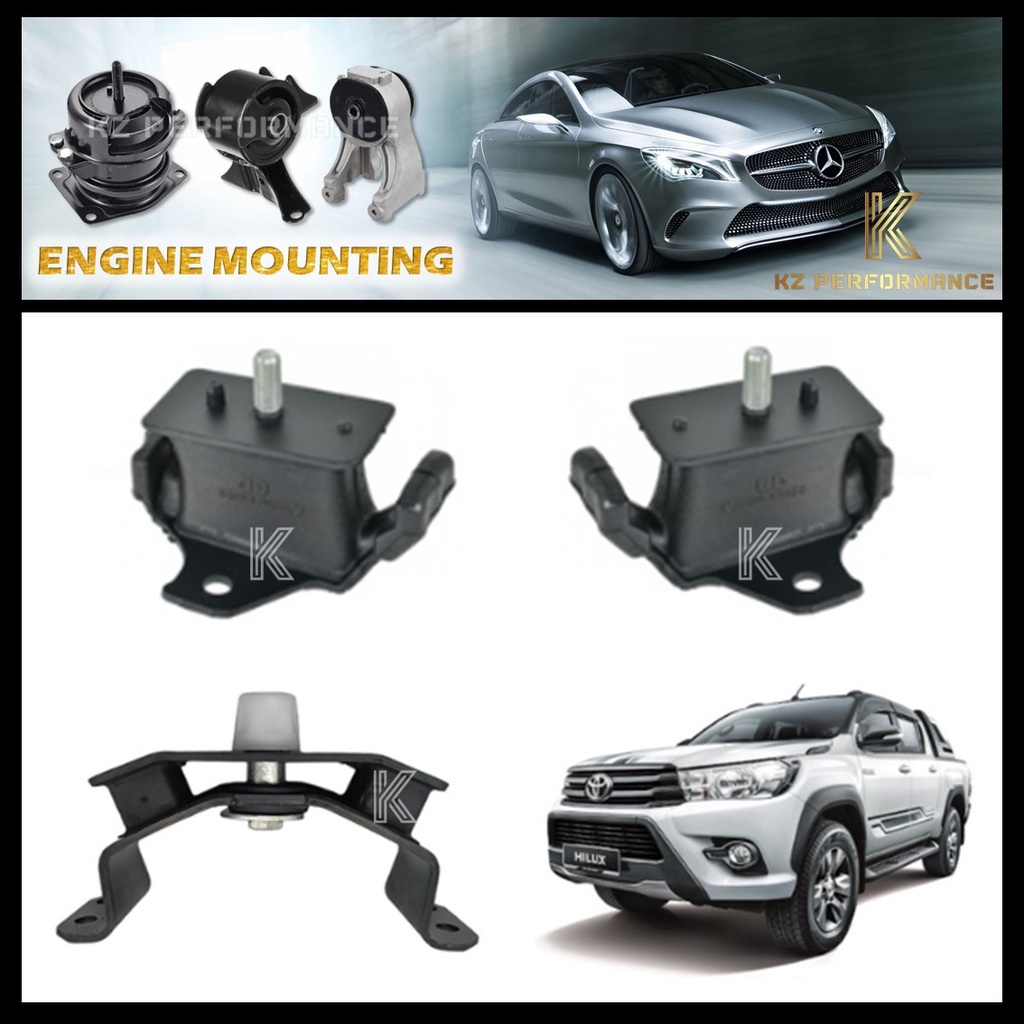 TOYOTA HILUX REVO GUN125 2.4 / ENGINE MOUNTING SET | Shopee Malaysia