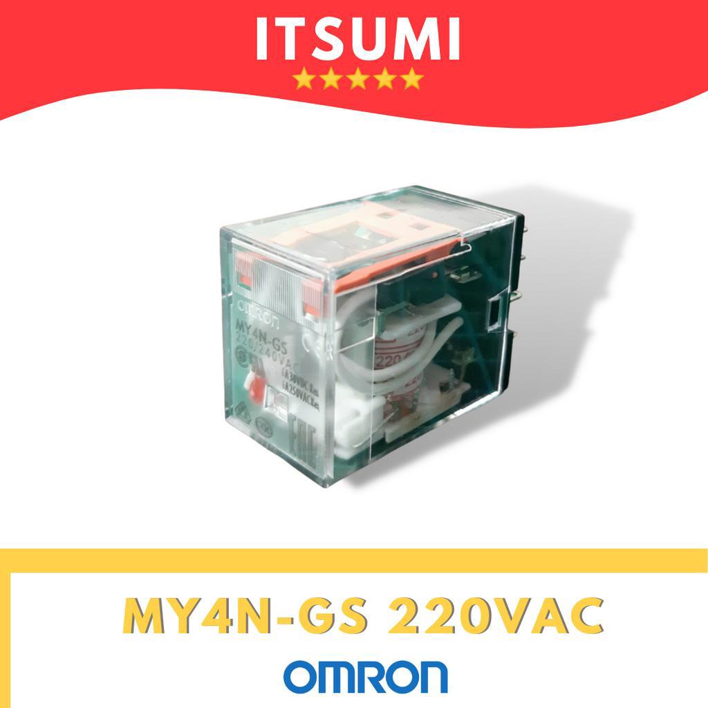 Relay Omron MY4N-GS 220 VAC MY4N GS MY4NGS 220 VAC | Shopee Malaysia