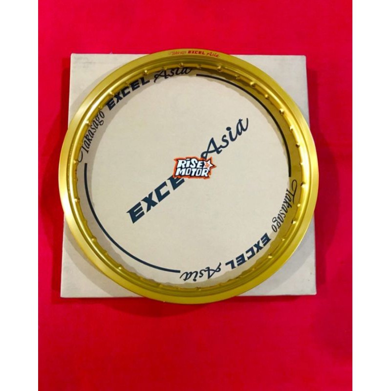 Takasago Excel Asia 17 x 160 Gold Rims | Shopee Malaysia