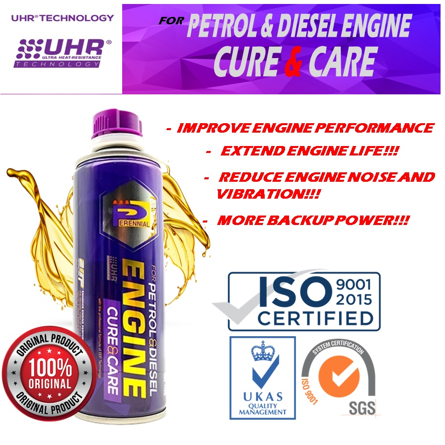 PERENNIAL - ENGINE TREATMENT OIL FOR PETROL & DIESEL / CURE & CARE ...