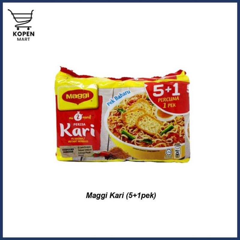 Maggi Perisa Kari (5 x 79g) | Shopee Malaysia