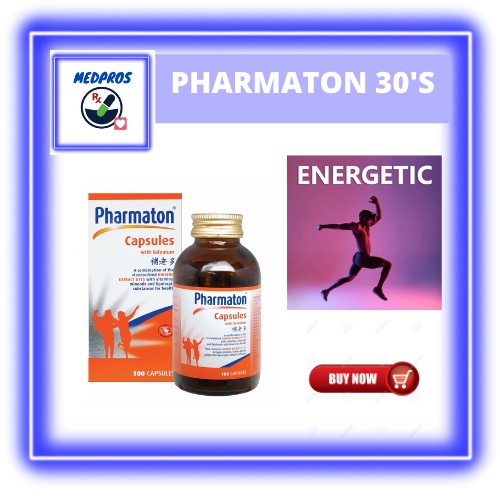 MEDPROS PHARMATON 100S OR 30S CAPSULE (EXP :08/2022) | Shopee Malaysia