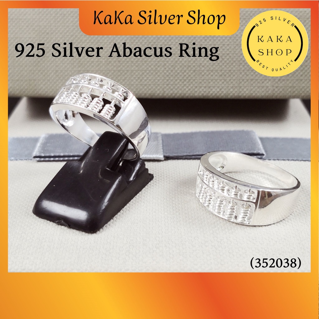 Original 925 Silver Abacus Ring (352038) | Cincin Sempoa Perak 925 ...