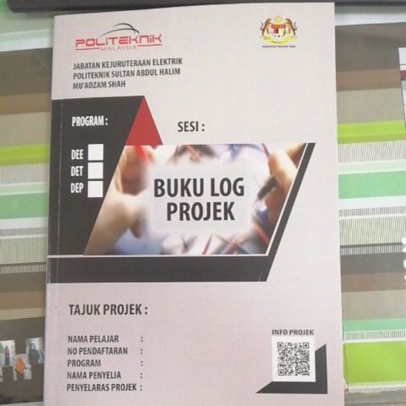BUKU LOG PROJEK POLIMAS | Shopee Malaysia