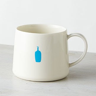 BLUE BOTTLE Porcelain Mug 12oz, Ceramic Mug Cup, Bluebottle Cup ...