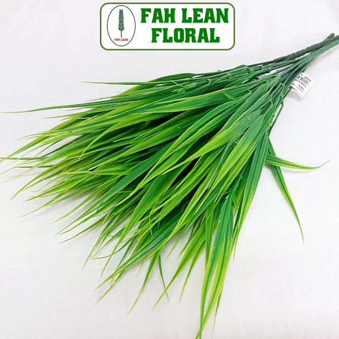 Artificial Spring Grass / Daun Hiasan Rumput Hiasan / Onion Plant ...