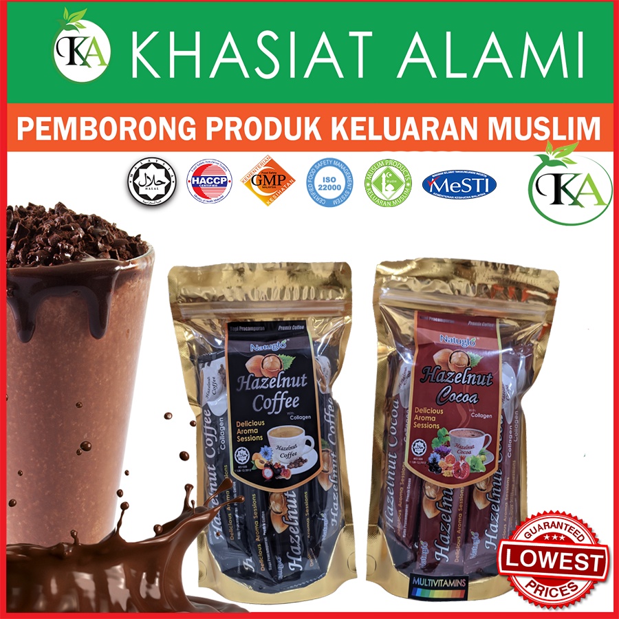 PREMIUM Hazelnut Cocoa Koko Tamar & Hazelnut Coffee with COLLAGEN ...