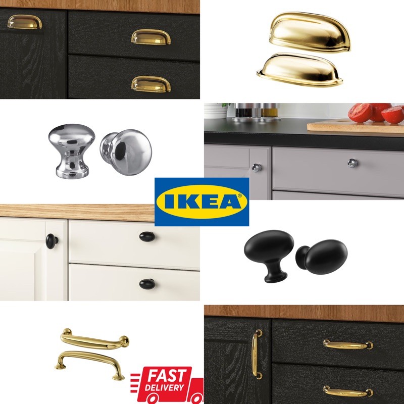 cabinet handle ENERYDA cabinet knob cup handle 2 pcs/Pemegang kabinet ...