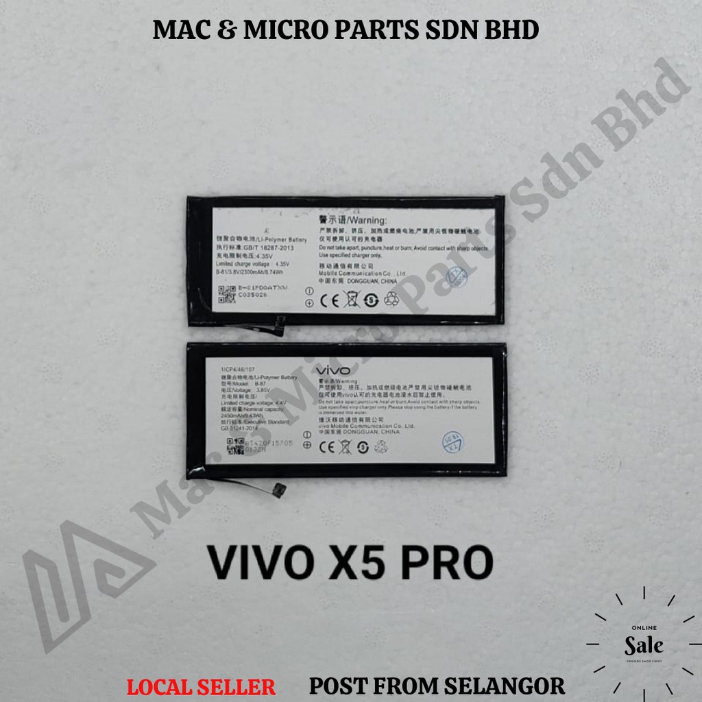 MG BRAND X5 PRO BATTERY MODEL B-81 (2300mAh) | Shopee Malaysia
