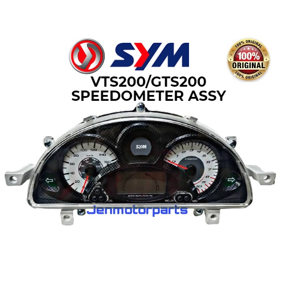 GTS200 VTS200 SPEEDOMETER ASSY SYM GTS200 METER ORIGINAL100%SYM 37200 ...