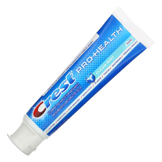 Crest, Pro Health, Toothpaste, Clean Mint, 4.6 oz (130 g), Healthier ...
