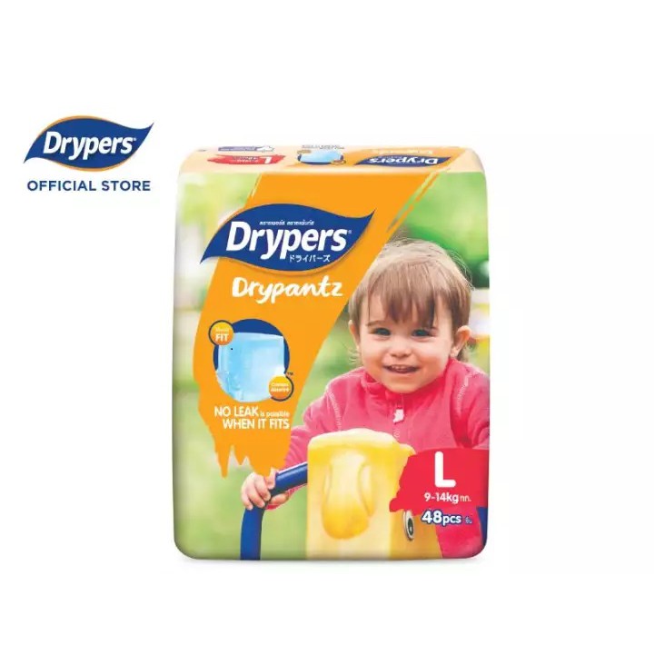 Drypers DryPantz L48 (9 - 14kg) | Shopee Malaysia