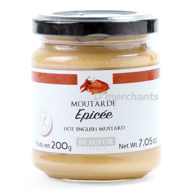 Beaufor Hot English Mustard | 200g | Shopee Malaysia