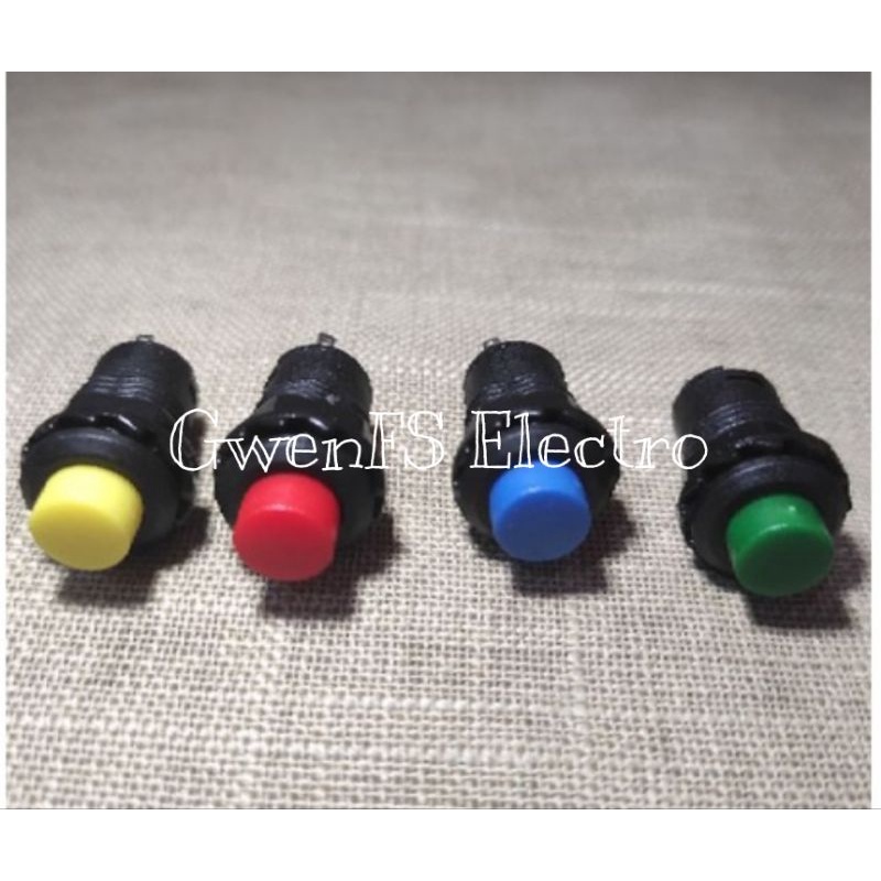TOMBOL Push ON OFF 2 PIN 2P Color, ON OFF Button | Shopee Malaysia