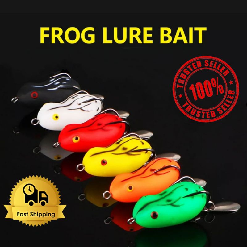 (MALAYSIA STOK) SOFT FROG LURE SNAKEHEAD KILLER KATAK TIRUAN UMPAN ...