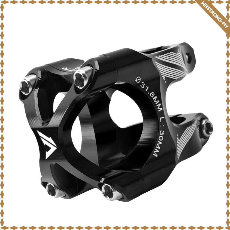 [WhstrongMY] Mountain Bike Stem,31.8mm 30mm Stem Aluminum Short ...