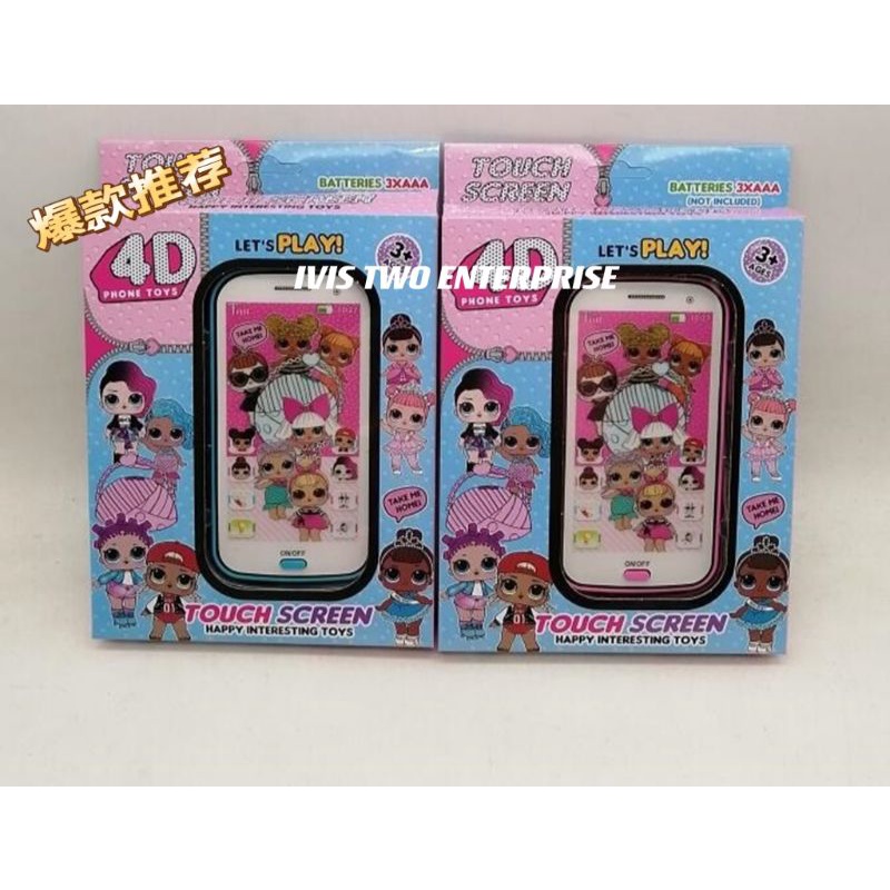 💥Ready Stock 💥 4D KIDS TOUCH SCREEN PHONE TOYS (3 YEARS OLD AND ABOVE ...