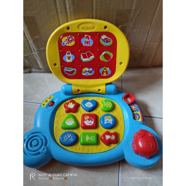 Vtech Baby'S Learning Laptop Toy | Shopee Malaysia