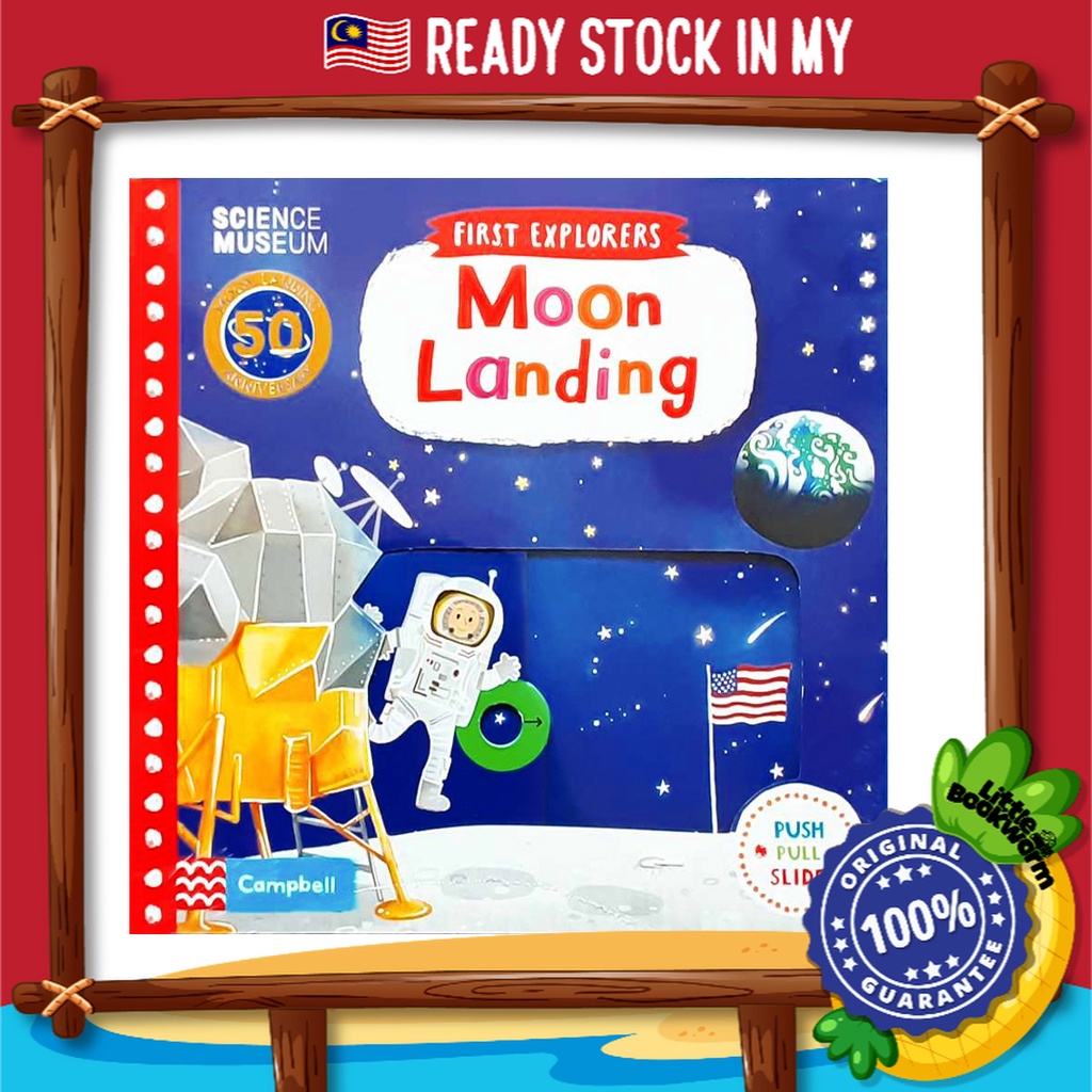 [100% original] Moon Landing (Campbell First Explorers Series) | Shopee ...