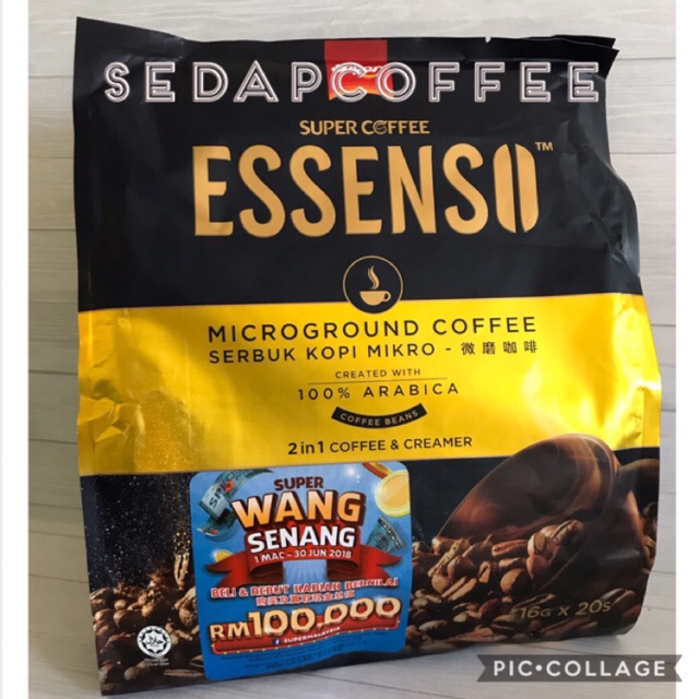 Super Coffee Esso Microground Coffee 2in1 Coffee & Creamery | Shopee ...