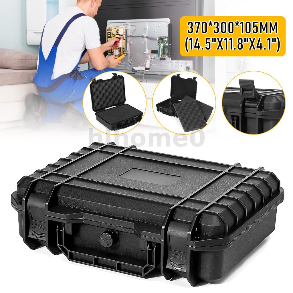 HLHOME Large Hard Carry Tool Case Bag Storage Box Camera Photography w ...