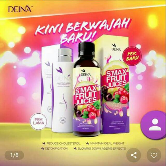 JUS DEINA (Fruit Juice) | Shopee Malaysia