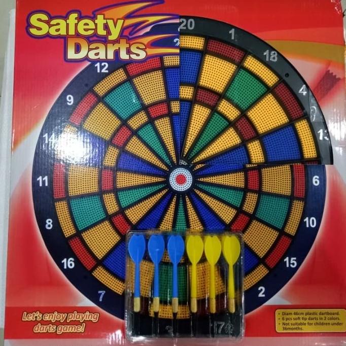 Safety DART BOARD GAME 45.5 CM | Shopee Malaysia