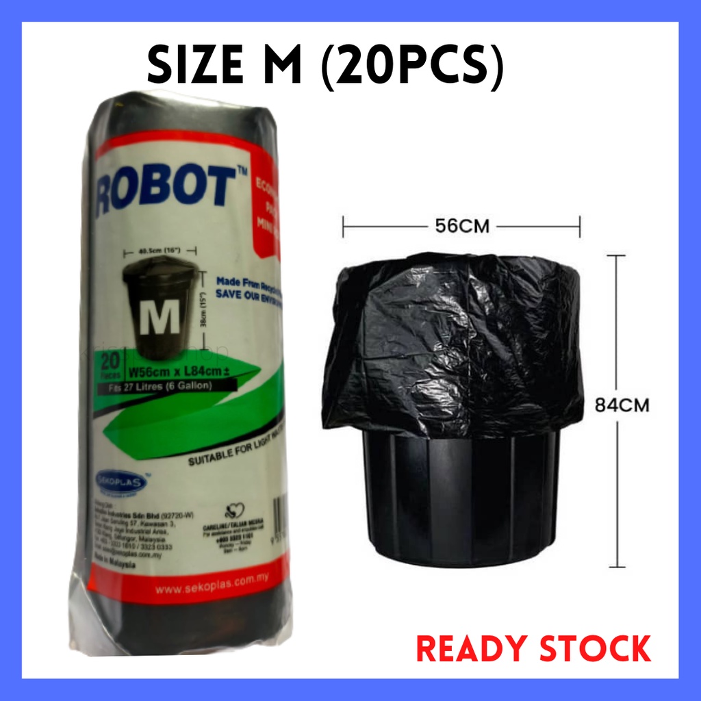 Plastik Sampah Garbage Rubbish Trash Bag Jenis gulung Fragrance Plastic ...