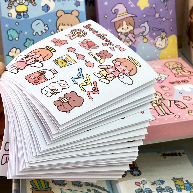 100pcs Sticker Set Sticker Box Stiker Cute Murah Waterproof Sticker ...